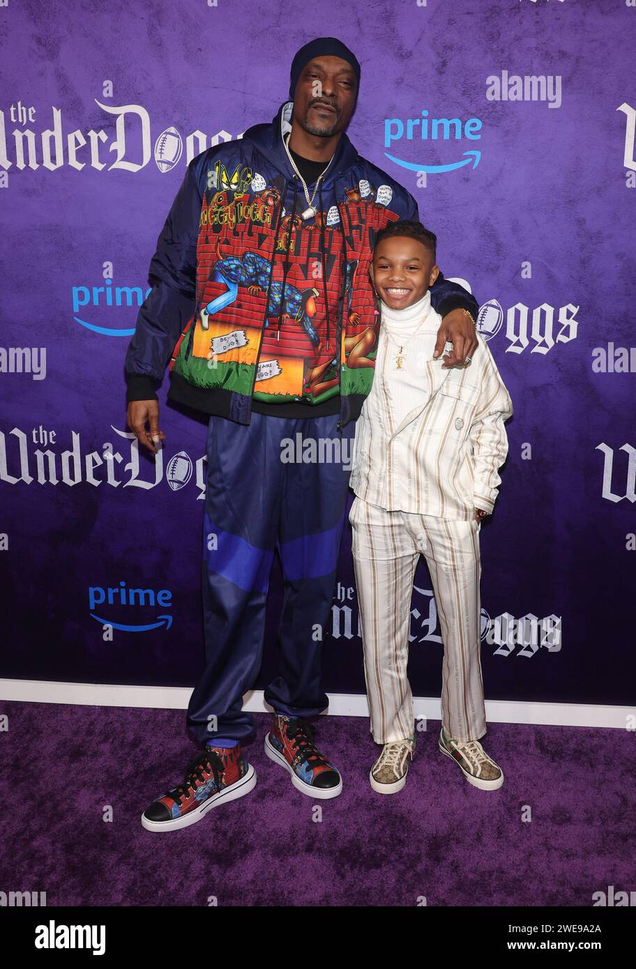 Culver City, Ca. 23rd Jan, 2024. Snoop Dogg, Jonigan Booth at the LA ...