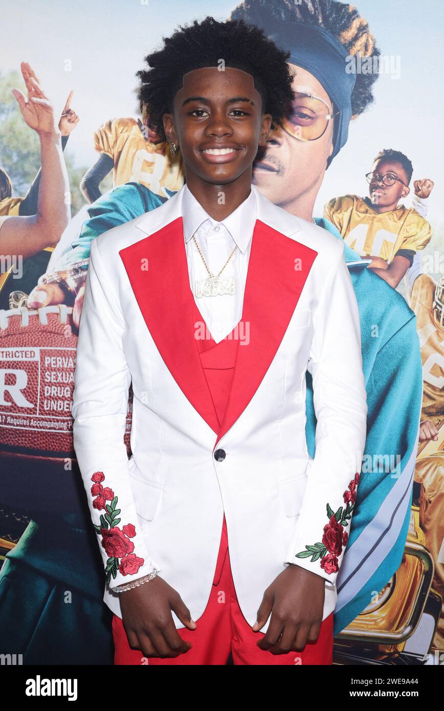 Culver City, Ca. 23rd Jan, 2024. Caleb Dixon at the LA premiere of ...