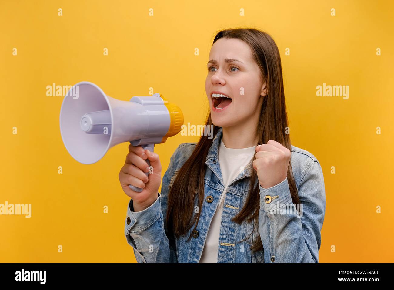 Strict woman hi-res stock photography and images - Alamy
