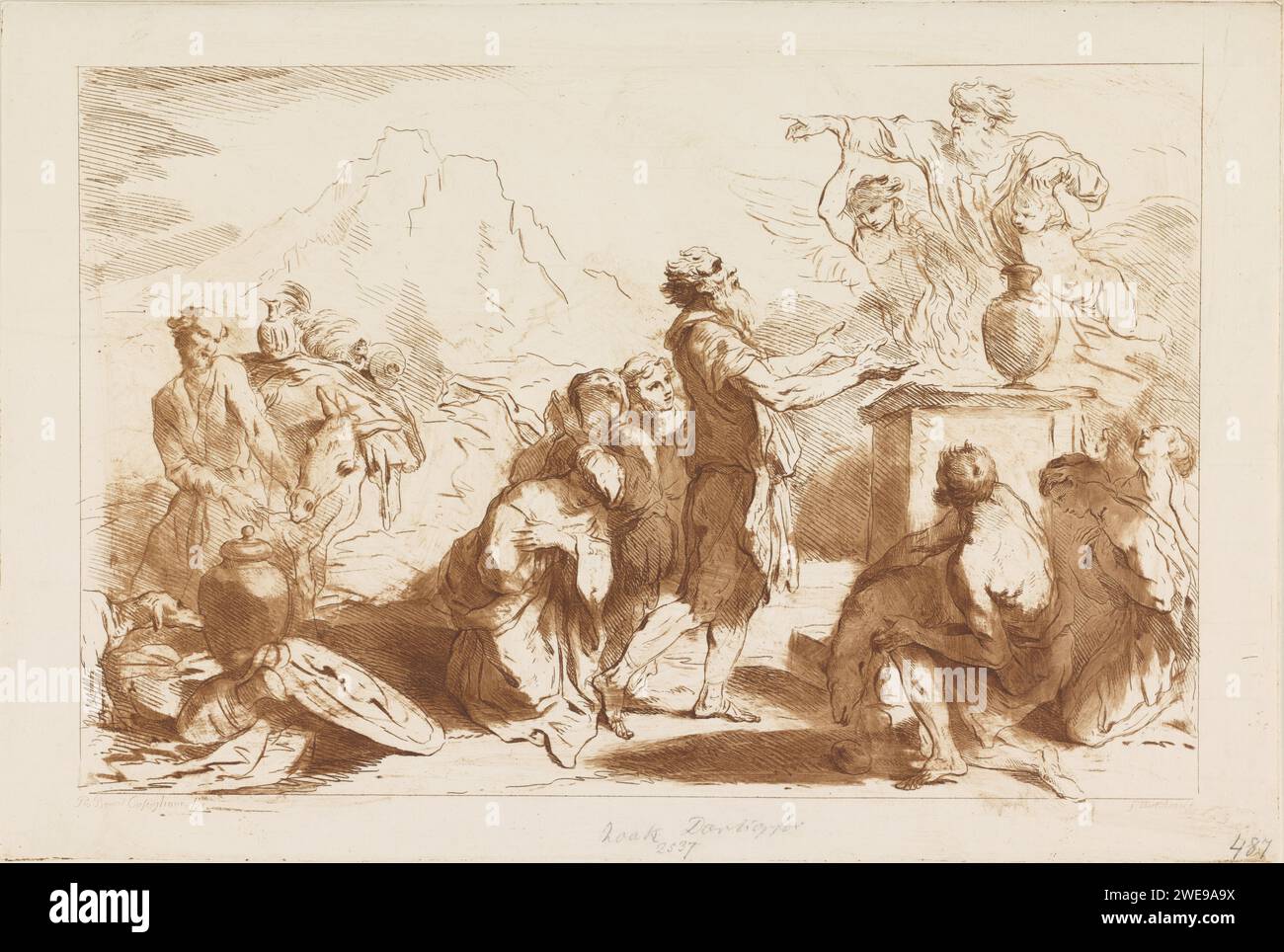 Offer Van Noach, Francesco Bartolozzi, After Giovanni Benedetto ...