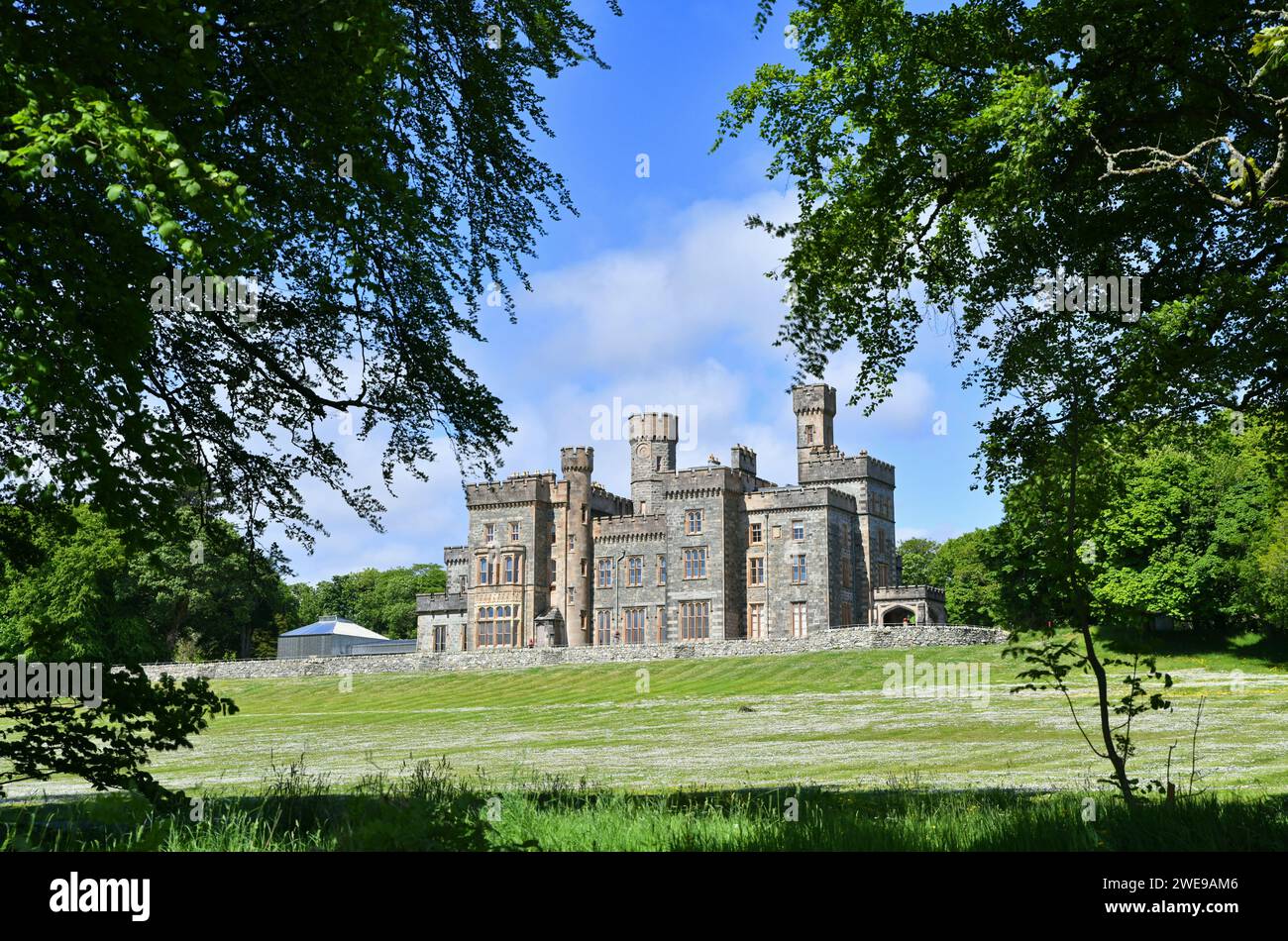 Lews Castle in Stornoway, Island of Lewis, Scotland Stock Photo - Alamy