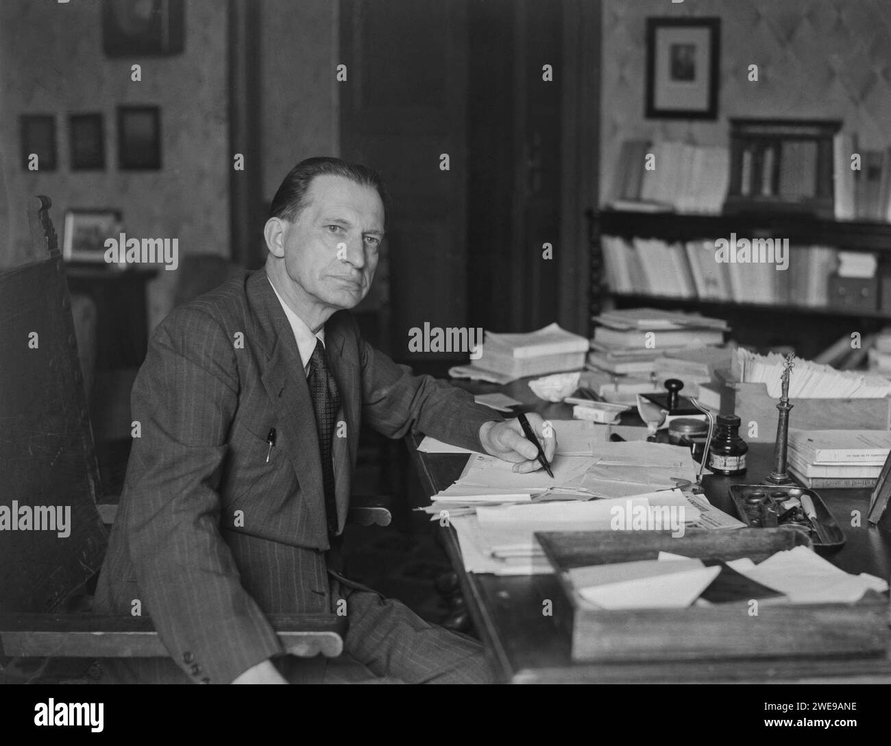 Alcide De Gasperi (1944 Stock Photo - Alamy