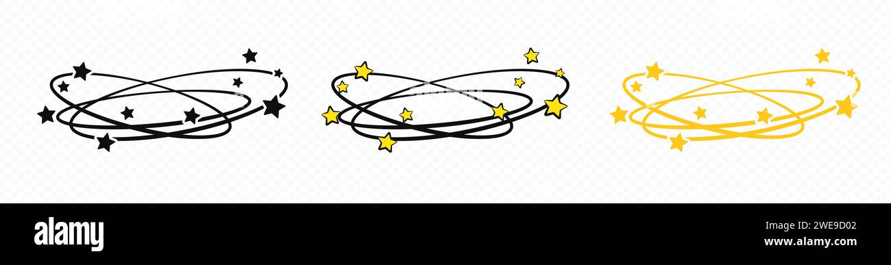 Dizzy person sick element around head vector Stock Vector Image & Art ...