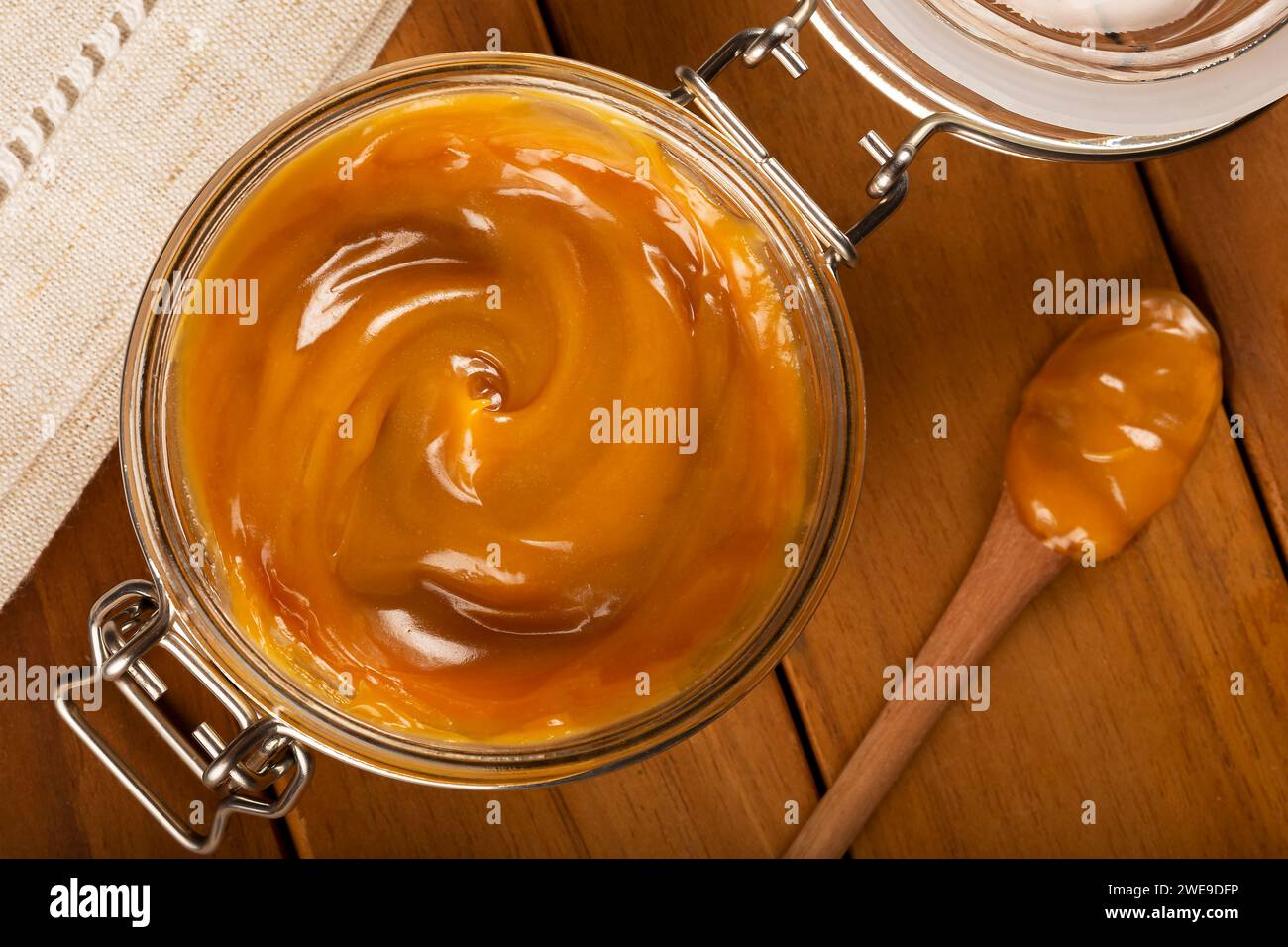 Dulce de leche, traditional sweet in Latin America Stock Photo - Alamy
