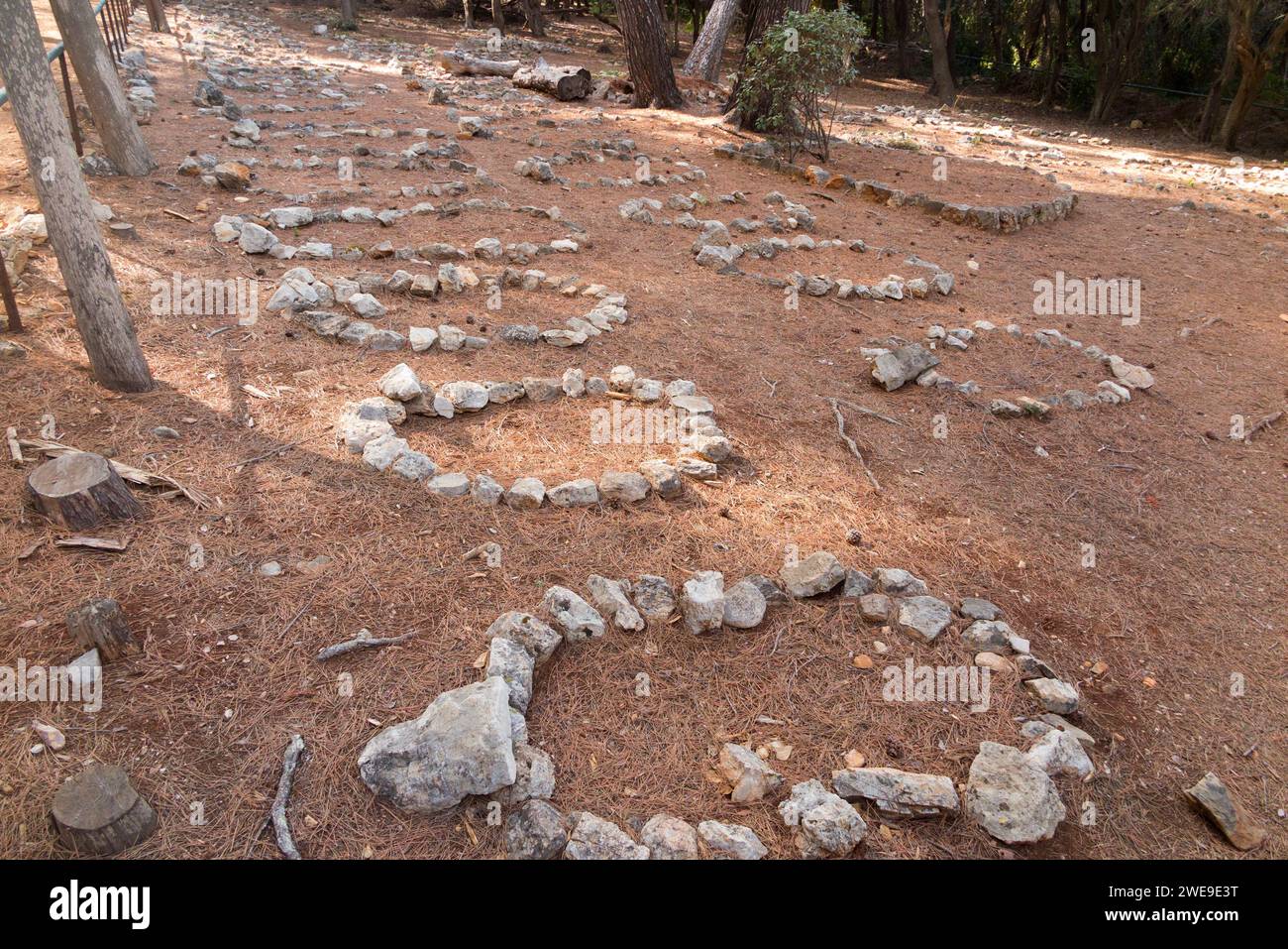 Cemetery / Cimetiere containing remains of Muslim Islamic prisoners ...