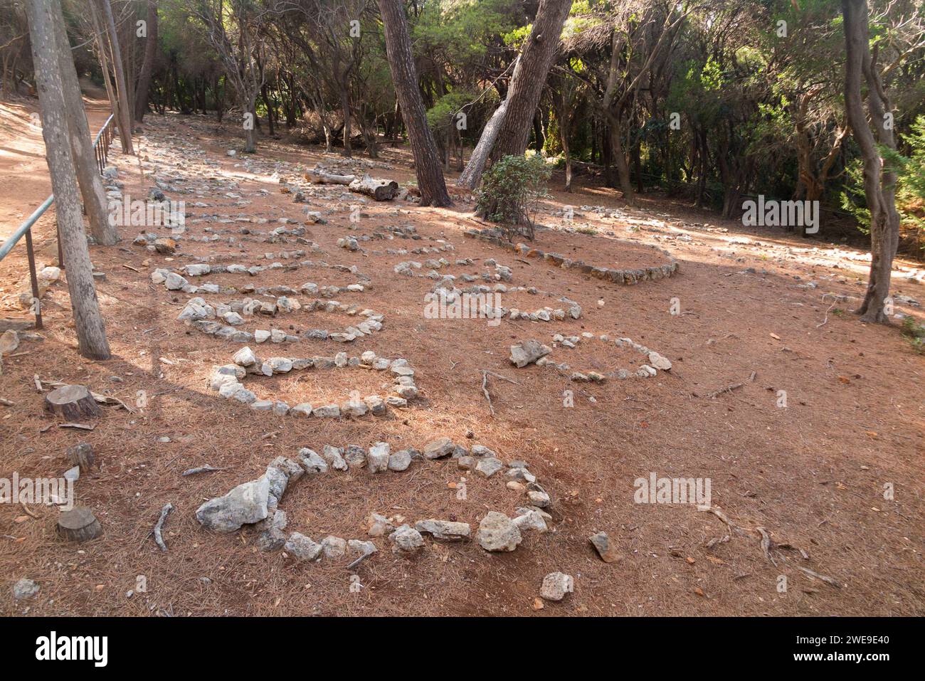 Cemetery / Cimetiere containing remains of Muslim Islamic prisoners ...