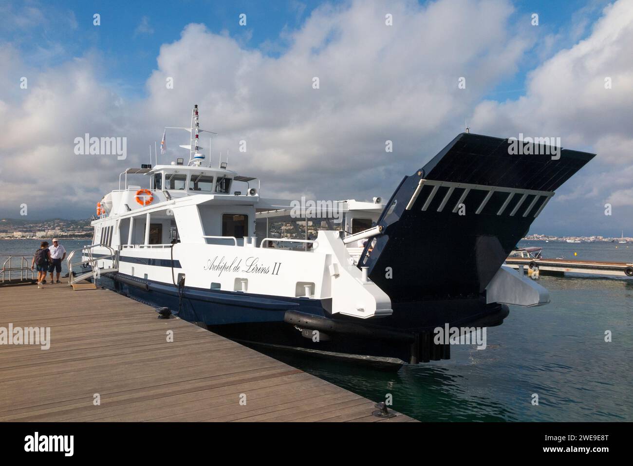 'Archipel de Lerins II' French tourist & passenger ferry boat covering ...