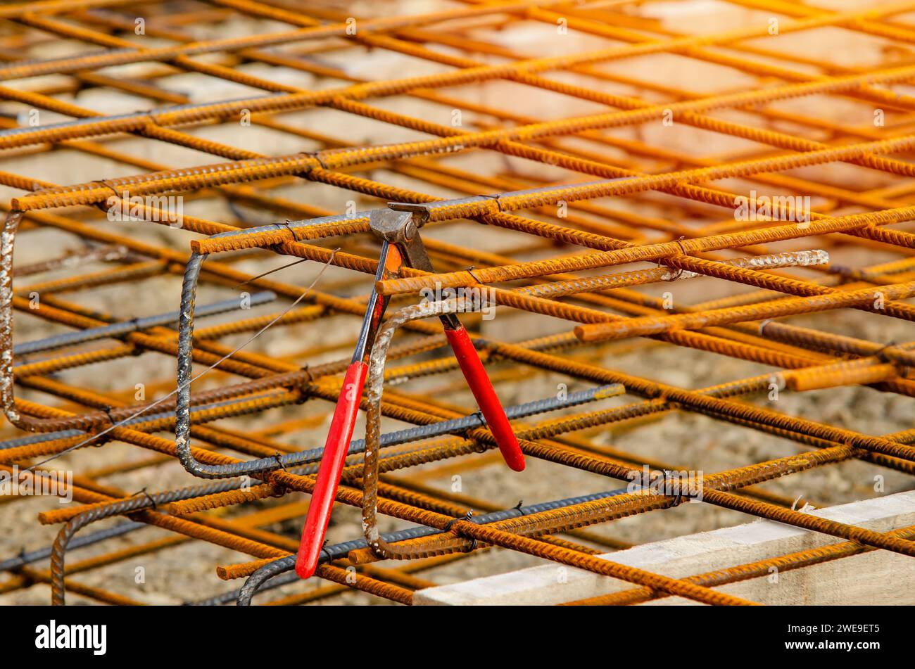 Steel reinforcement cage hi-res stock photography and images - Alamy