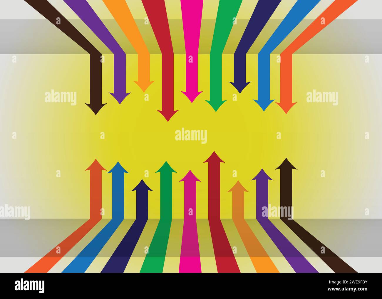 Colorful arrows up infographic vector illustration Stock Vector Image ... Colorful arrows up infographic vector illustration Stock Vector Image ...