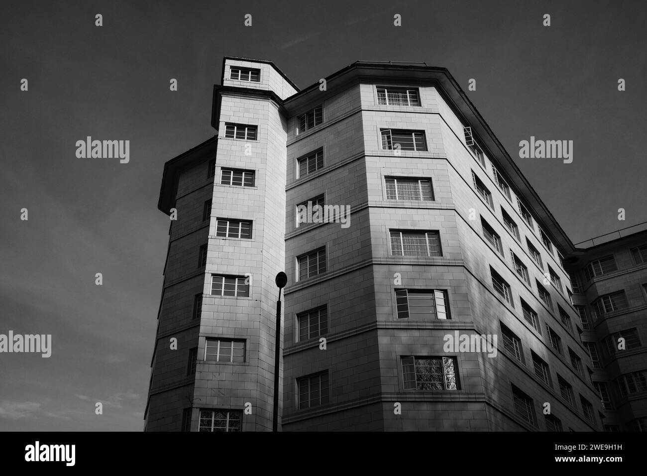 1930s architecture Black and White Stock Photos & Images - Alamy