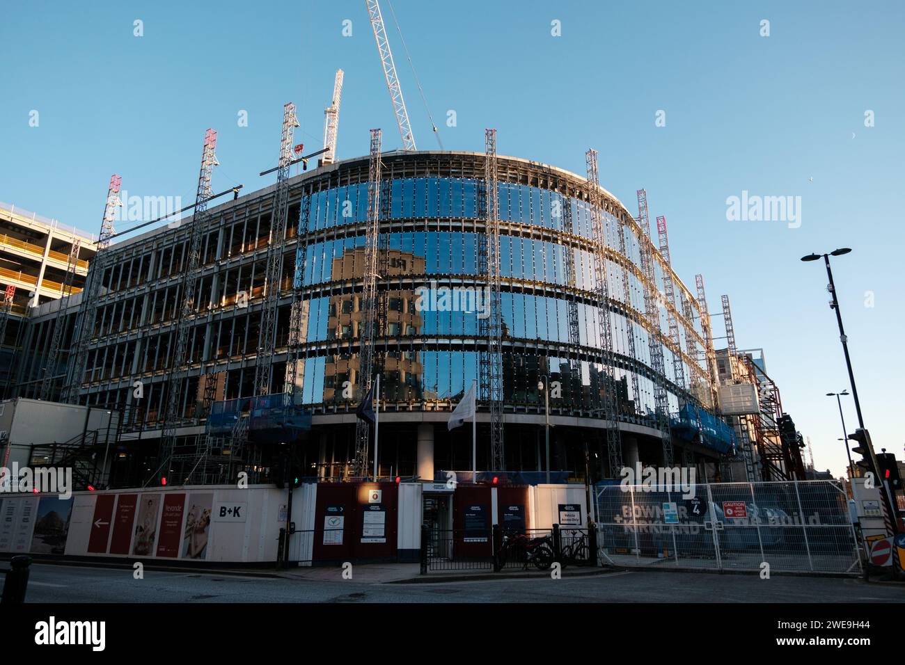 Newcastle upon Tyne: 15th Jan 2024: Pilgrim Street Development in ...