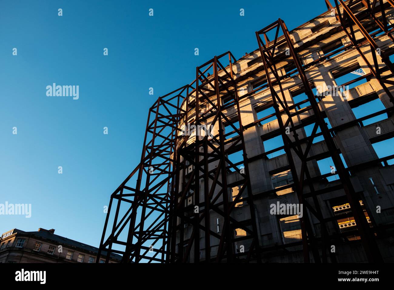 Newcastle upon Tyne: 15th Jan 2024: Pilgrim Street Development in ...