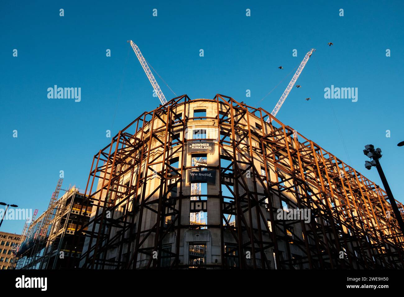 Newcastle upon Tyne: 15th Jan 2024: Pilgrim Street Development in ...