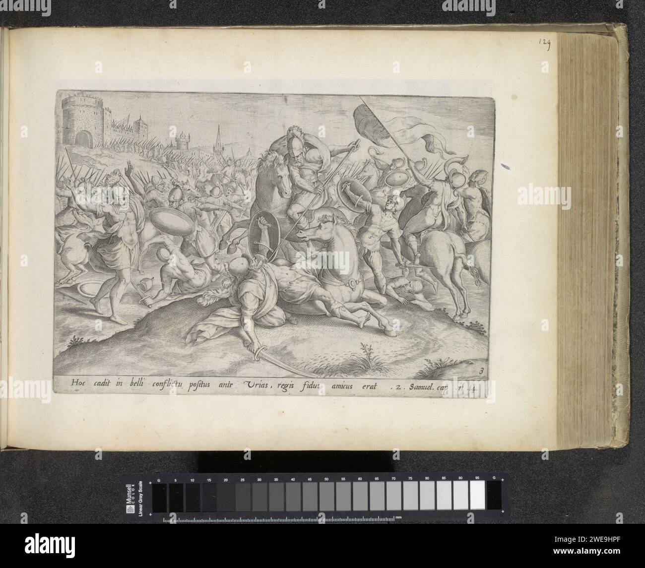Death of Uria, 1643 print Uria was placed in the battle in the battle ...