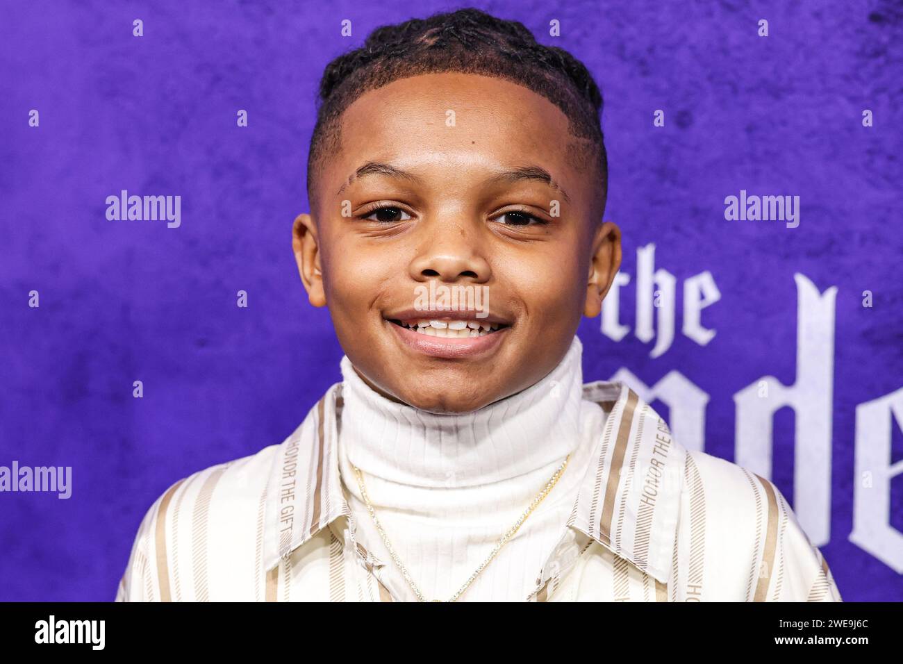 CULVER CITY, LOS ANGELES, CALIFORNIA, USA - JANUARY 23: Jonigan Booth ...