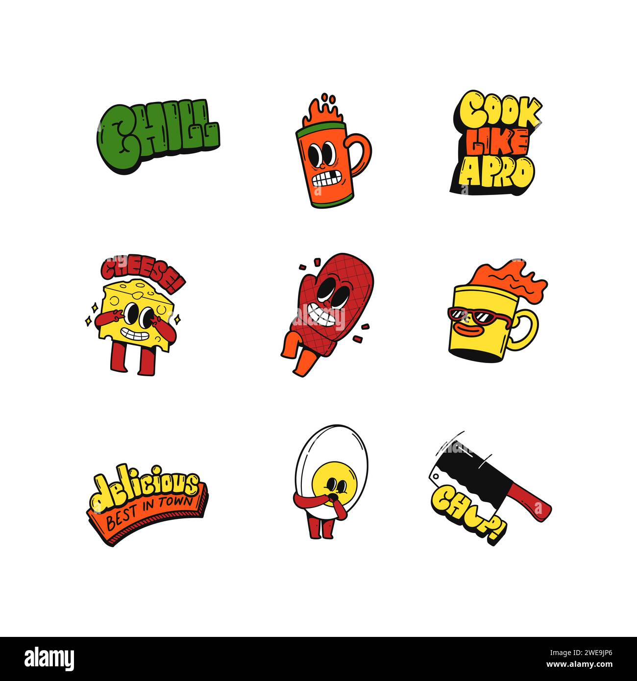 Retro nostalgic vintage Stock Vector Images - Alamy