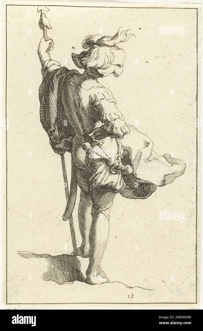 Soldier, Frederick Bloemaert, After Abraham Bloemaert, After 1635 ...