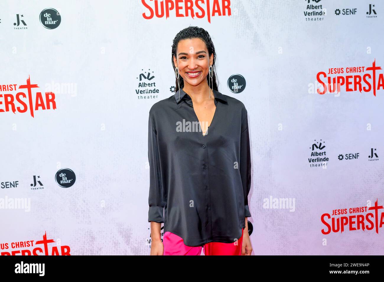 AMSTERDAM, 21-01-2024, DeLaMar Premiere Jesus Christ Superstar in het ...