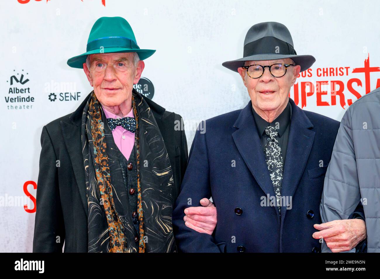 AMSTERDAM, 21-01-2024, DeLaMar Premiere Jesus Christ Superstar in het ...