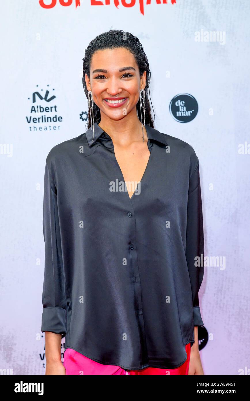 AMSTERDAM, 21-01-2024, DeLaMar Premiere Jesus Christ Superstar in het ...