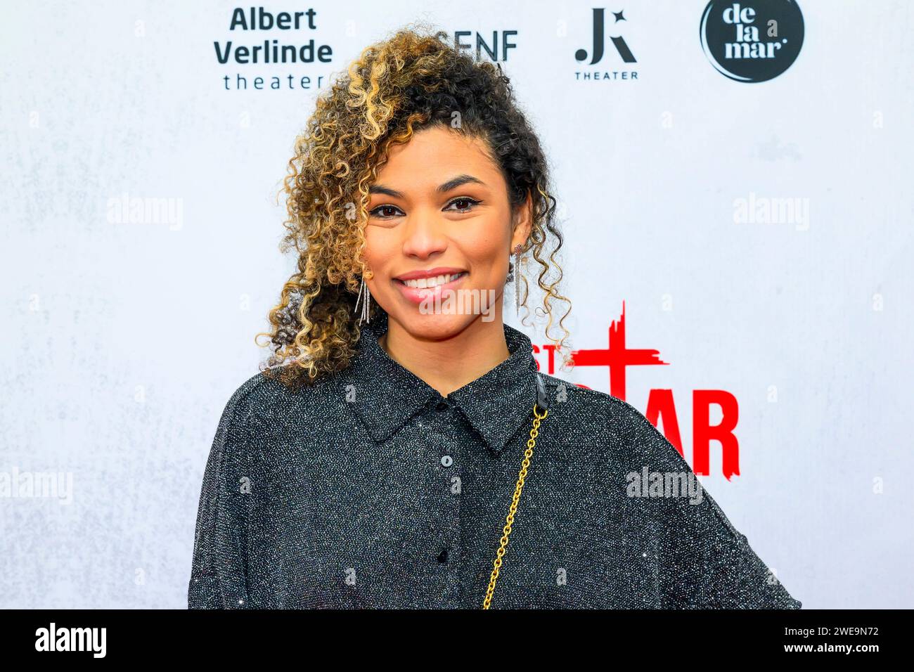 AMSTERDAM, 21-01-2024, DeLaMar Premiere Jesus Christ Superstar in het ...