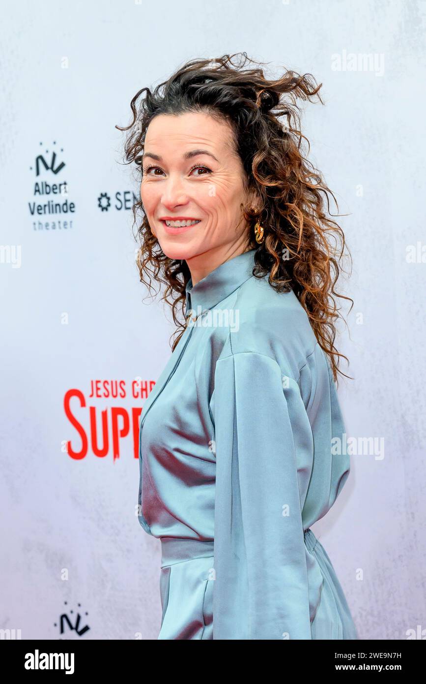 AMSTERDAM, 21-01-2024, DeLaMar Premiere Jesus Christ Superstar in het DeLaMar Amsterdam FOTO ...