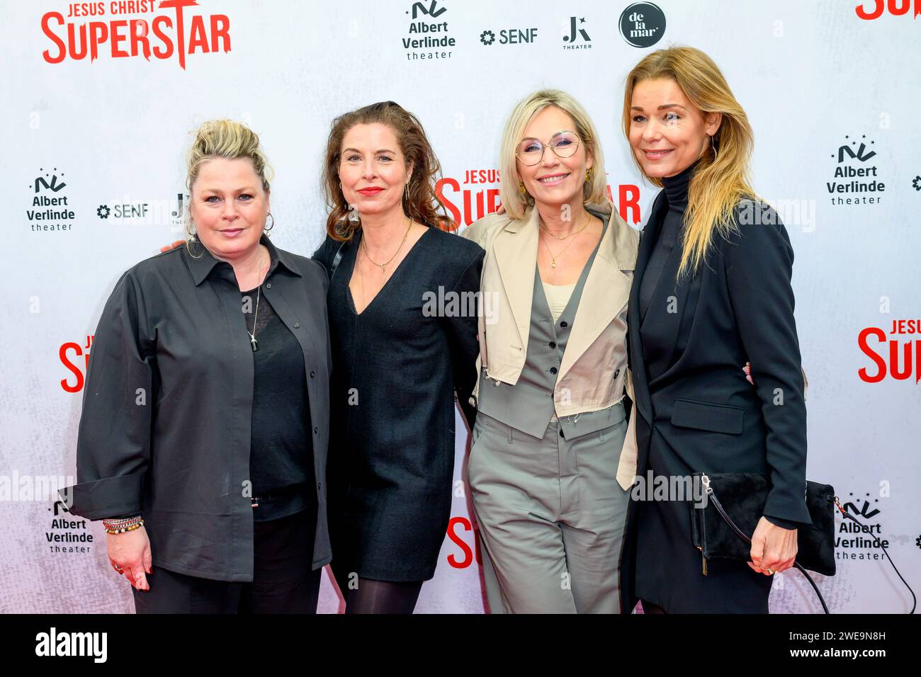 AMSTERDAM, 21-01-2024, DeLaMar Premiere Jesus Christ Superstar in het ...