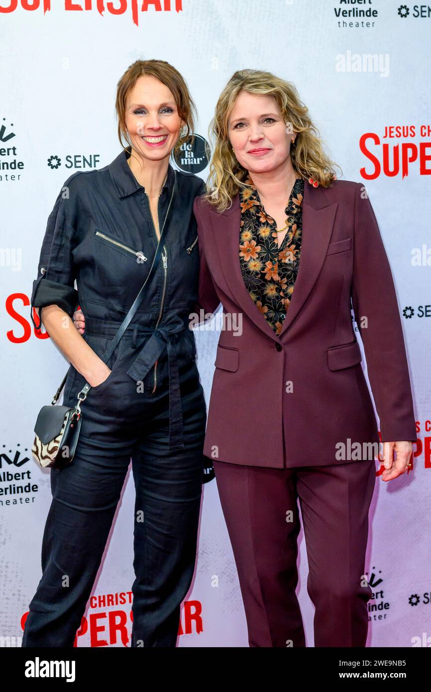 AMSTERDAM, 21-01-2024, DeLaMar Premiere Jesus Christ Superstar in het ...