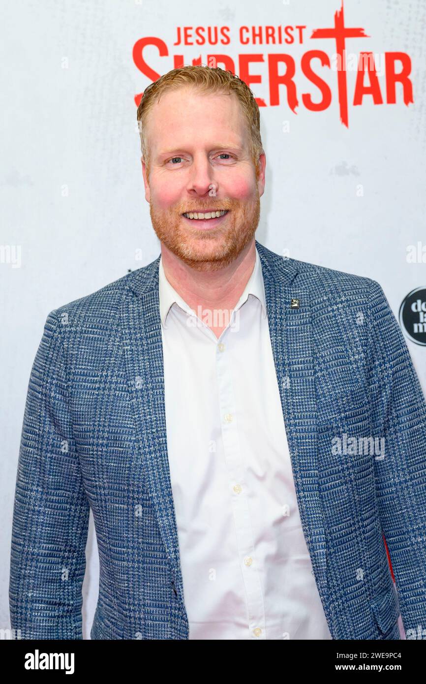 AMSTERDAM, 21-01-2024, DeLaMar Premiere Jesus Christ Superstar in het ...