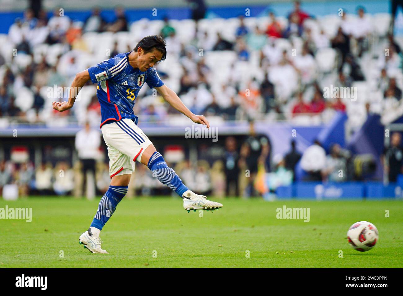 Doha, Qatar. 24 January, 2024. JAPAN VS INDONESIA：Group D - AFC Asian ...