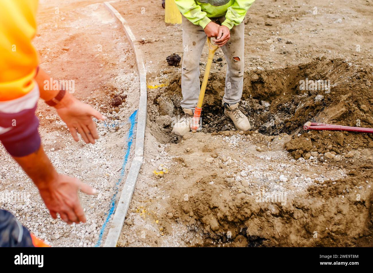 Hand compactor hi-res stock photography and images - Alamy