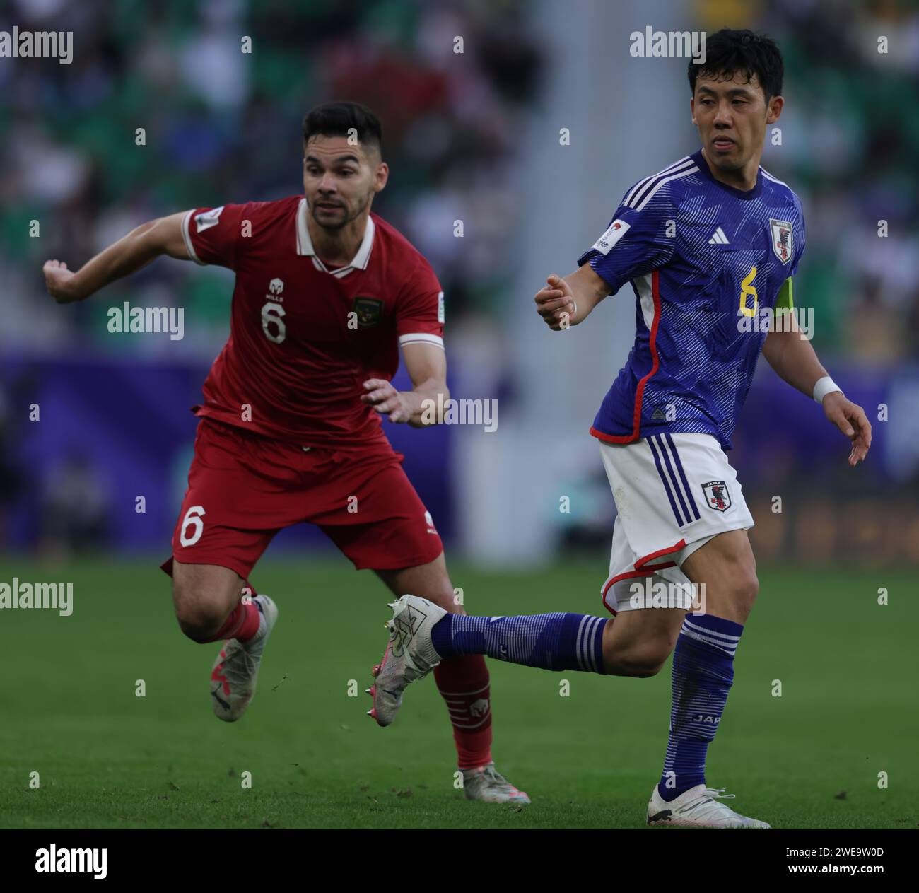 Doha, Qatar. 24th Jan, 2024. DOHA, QATAR - JANUARY 24: Sandy Walsh of ...