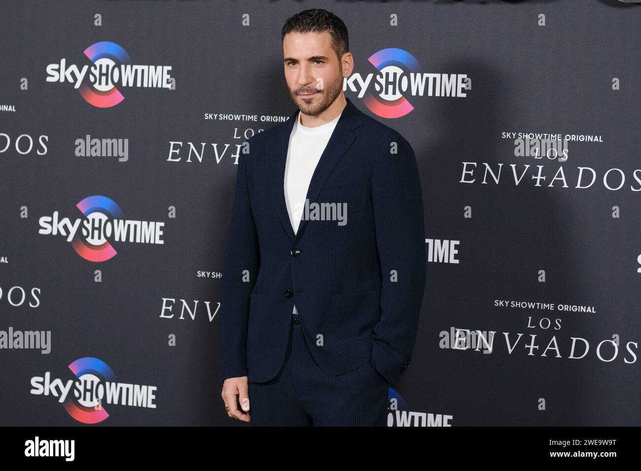 Miguel Angel Silvestre attend the Madrid photocall for "Los Enviados ...