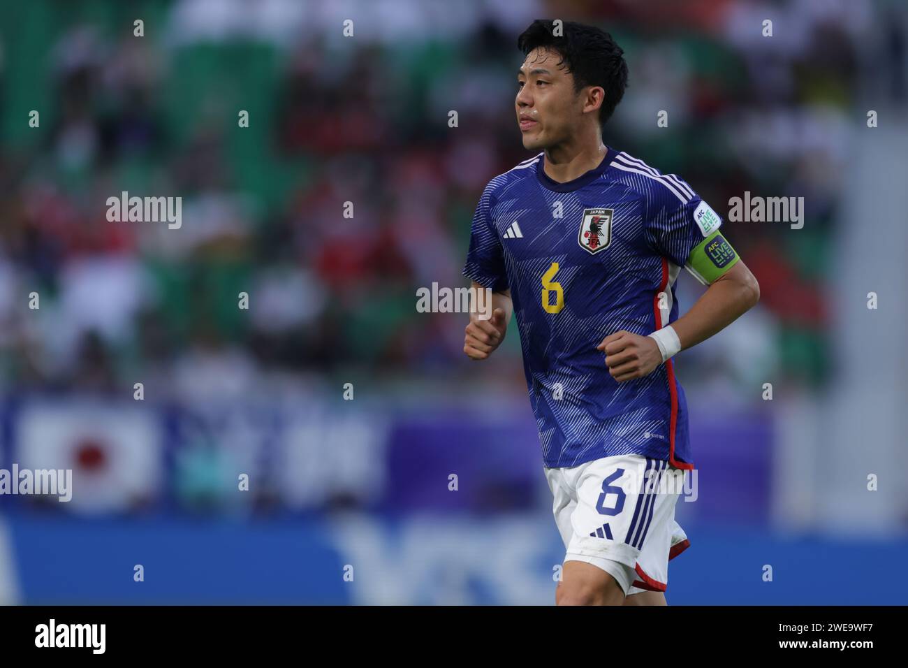 Doha, Qatar. 24th Jan, 2024. DOHA, QATAR - JANUARY 24: Wataru Endo of ...