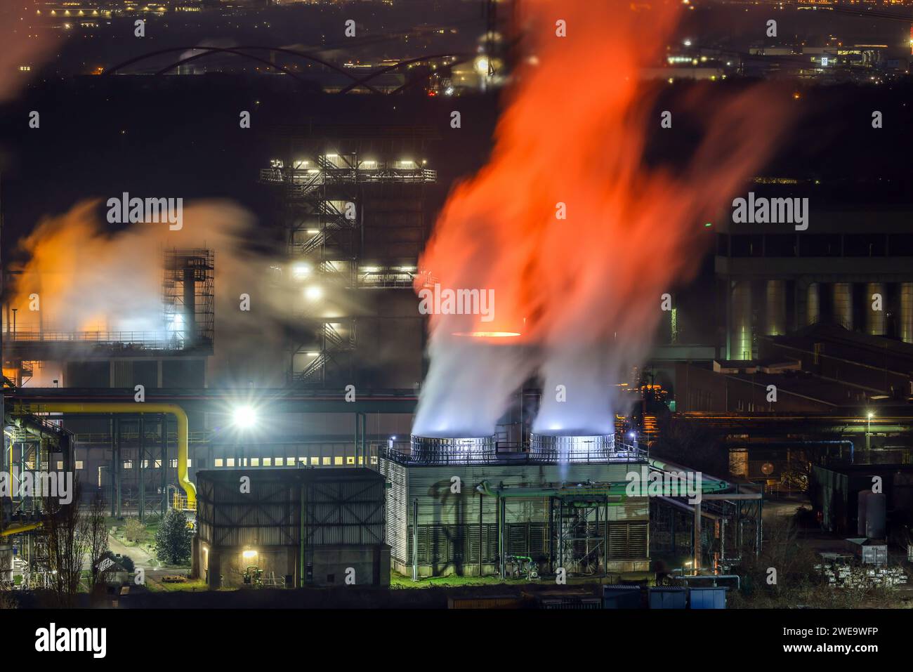 Bottrop, North Rhine-Westphalia, Germany - The Prosper coking plant is ...