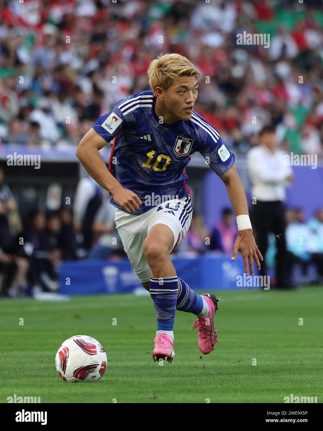 Doha, Qatar. 24th Jan, 2024. DOHA, QATAR - JANUARY 24: Ritsu Doan of ...