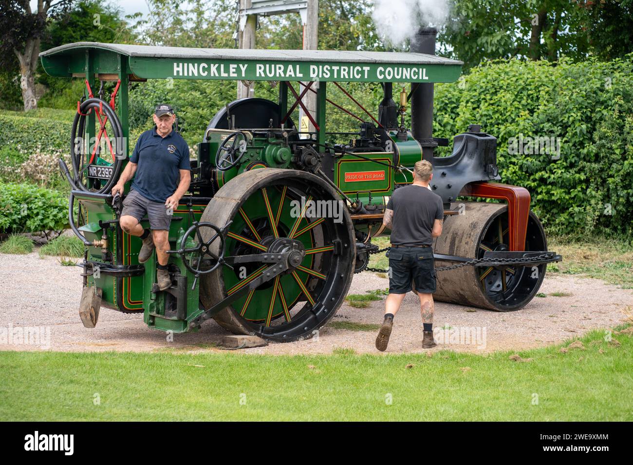 Old steam engine farming hi-res stock photography and images - Alamy
