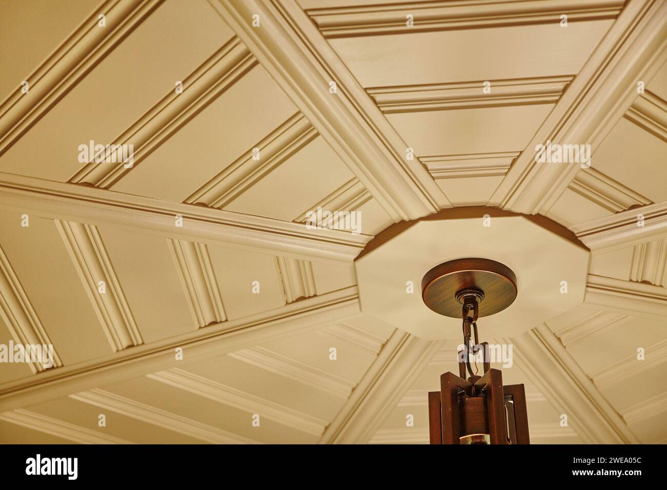 Metal coffered ceiling hi-res stock photography and images - Alamy