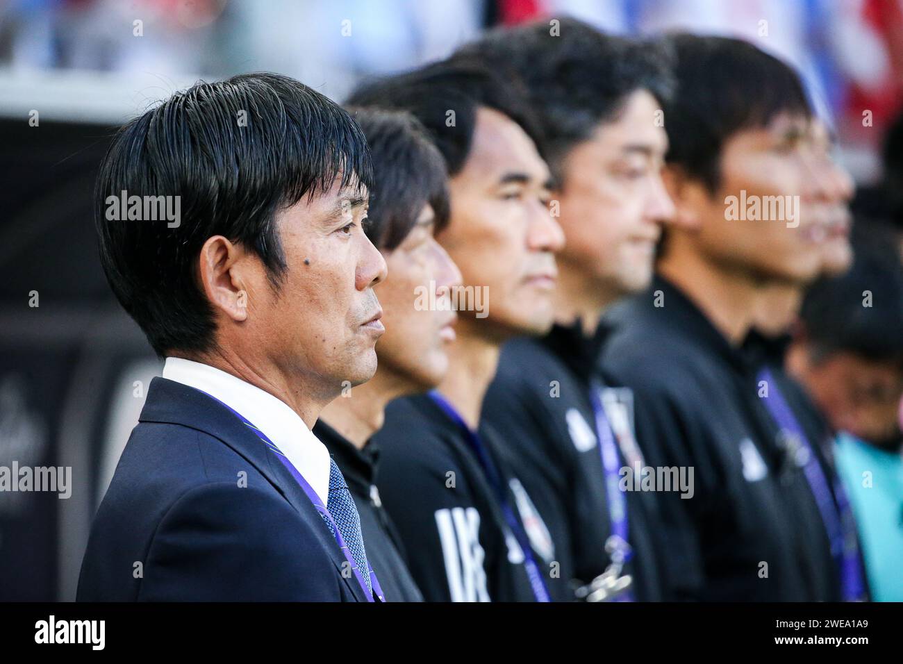 Doha, Japan, 24 Jan 2024, AFC Asian Cup Qatar 2023 Group D - Japan beat ...