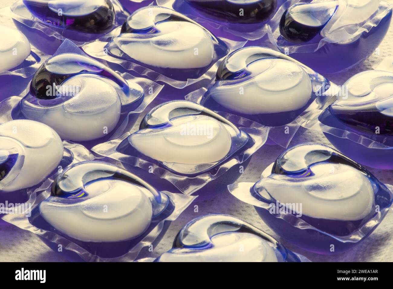 Laundry pods are film-coated packets of concentrated liquid or powder ...