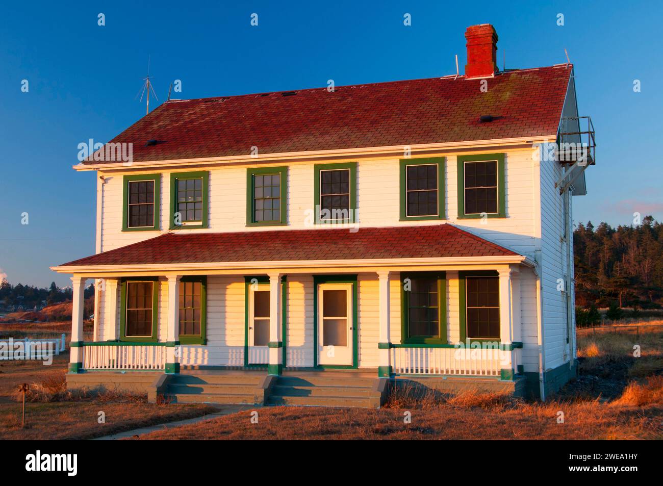 Point Wilson Lighthouse caretaker house, Fort Worden State Park ...