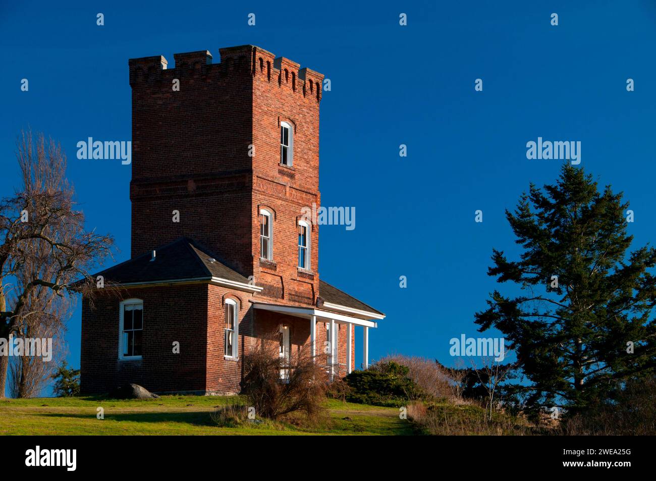 Alexander's Castle, Fort Worden State Park, Washington Stock Photo - Alamy