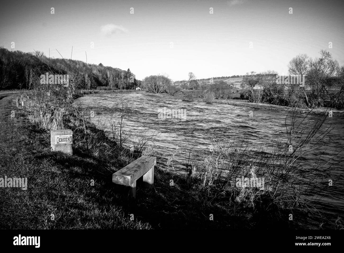 Angus river Black and White Stock Photos & Images - Alamy