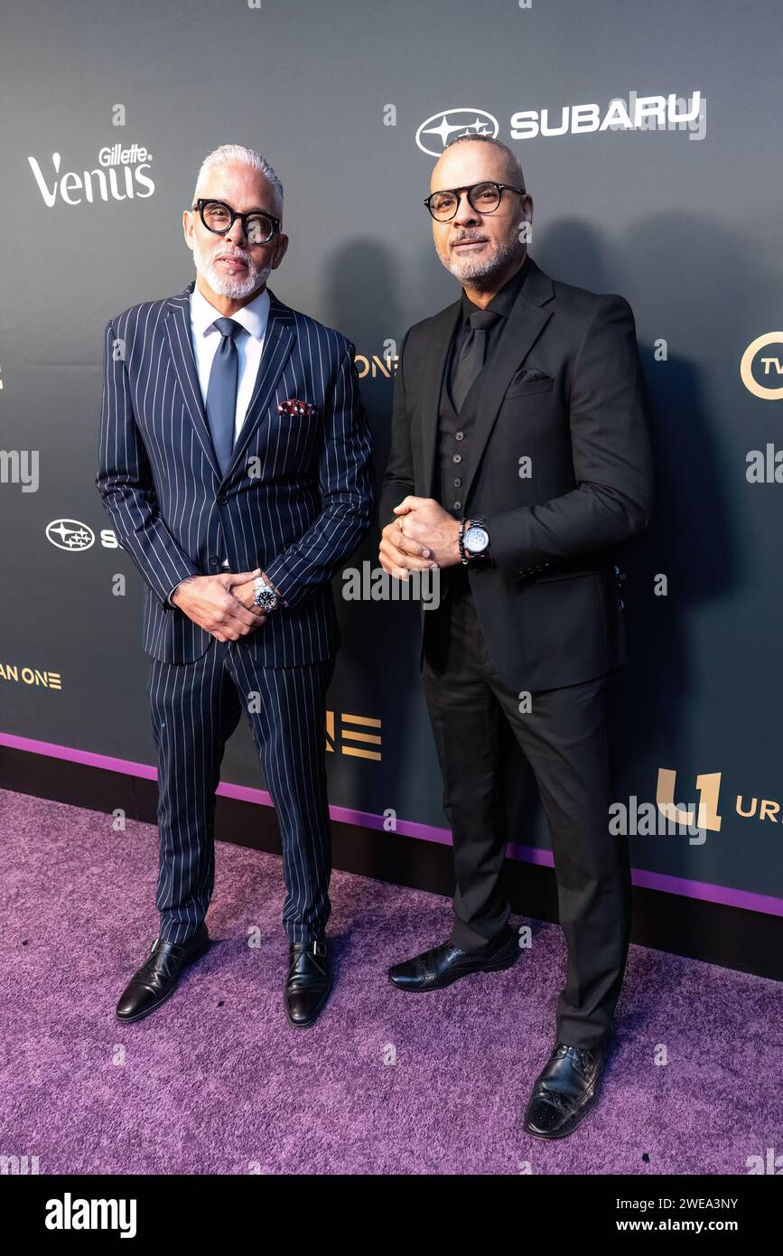 Atlanta, USA. 21st Jan, 2024. First 48 Detective Vince Velazquez (L ...