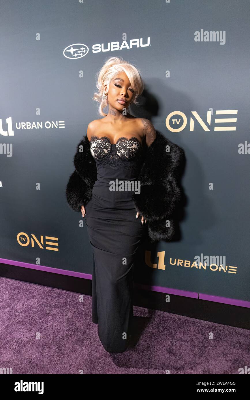 Atlanta, USA. 21st Jan, 2024. Recording Artist Summer Walker attends ...