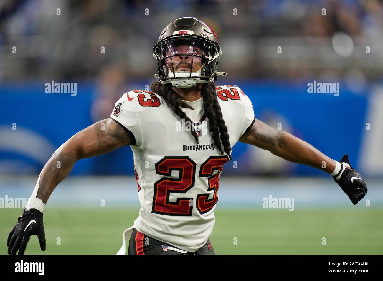 Tampa Bay Buccaneers safety Ryan Neal plays during the NFL football NFC ...