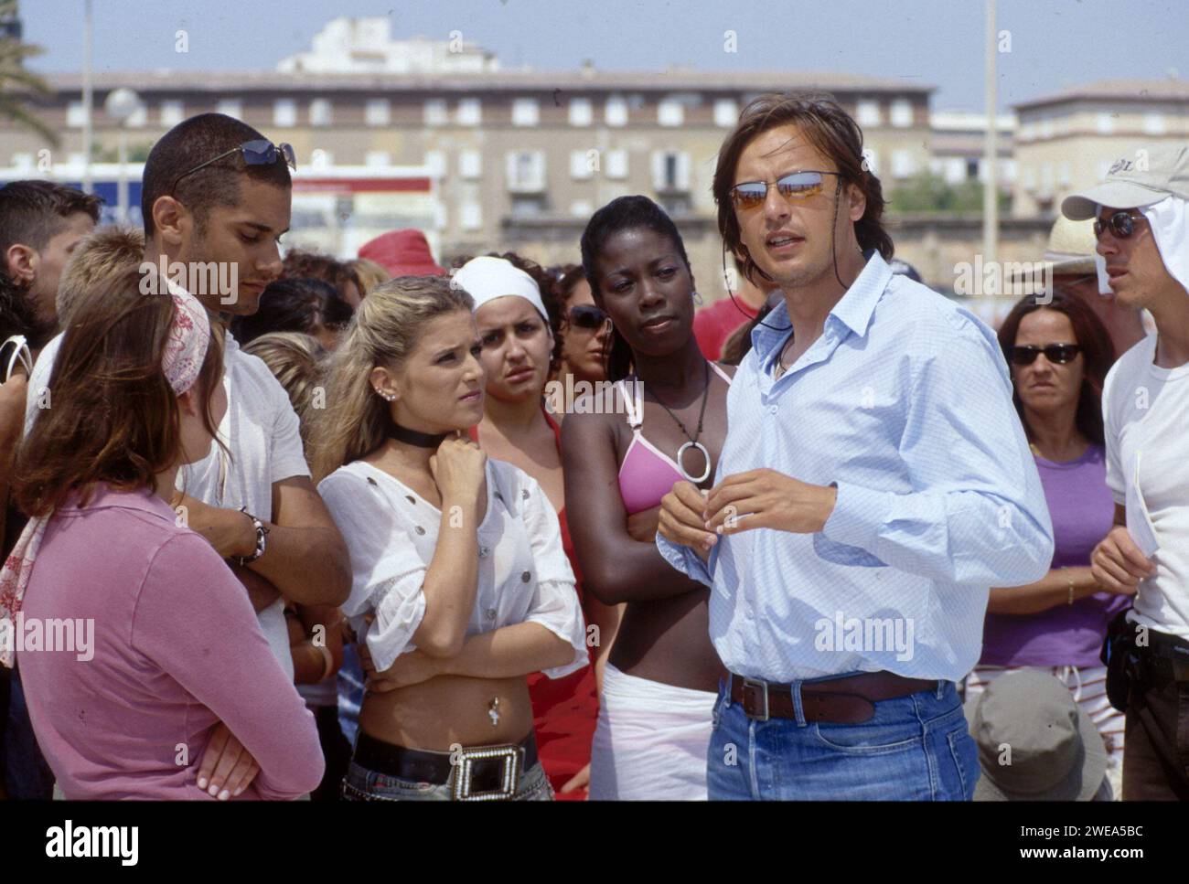 Auf Mallorca spielt Jeanette, eine Saengerin im RTL-Action-Film ...