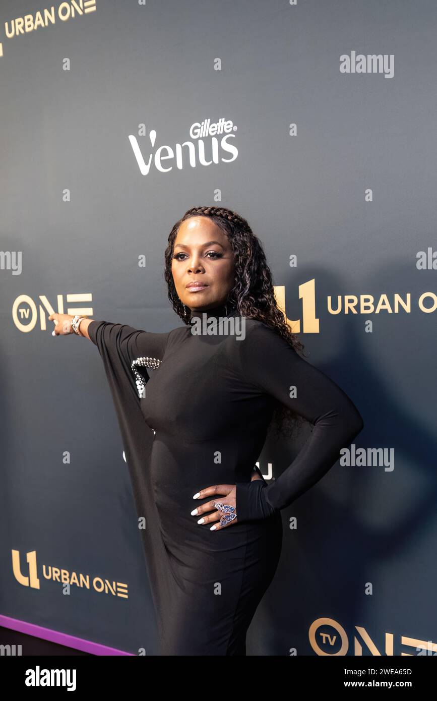 Atlanta, USA. 21st Jan, 2024. VP of BMI Catherine Brewton attends the ...