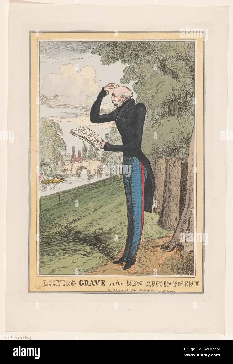 Cartoon on the Duke of Sussex, 1830, William Heath, 1830 print Cartoon ...