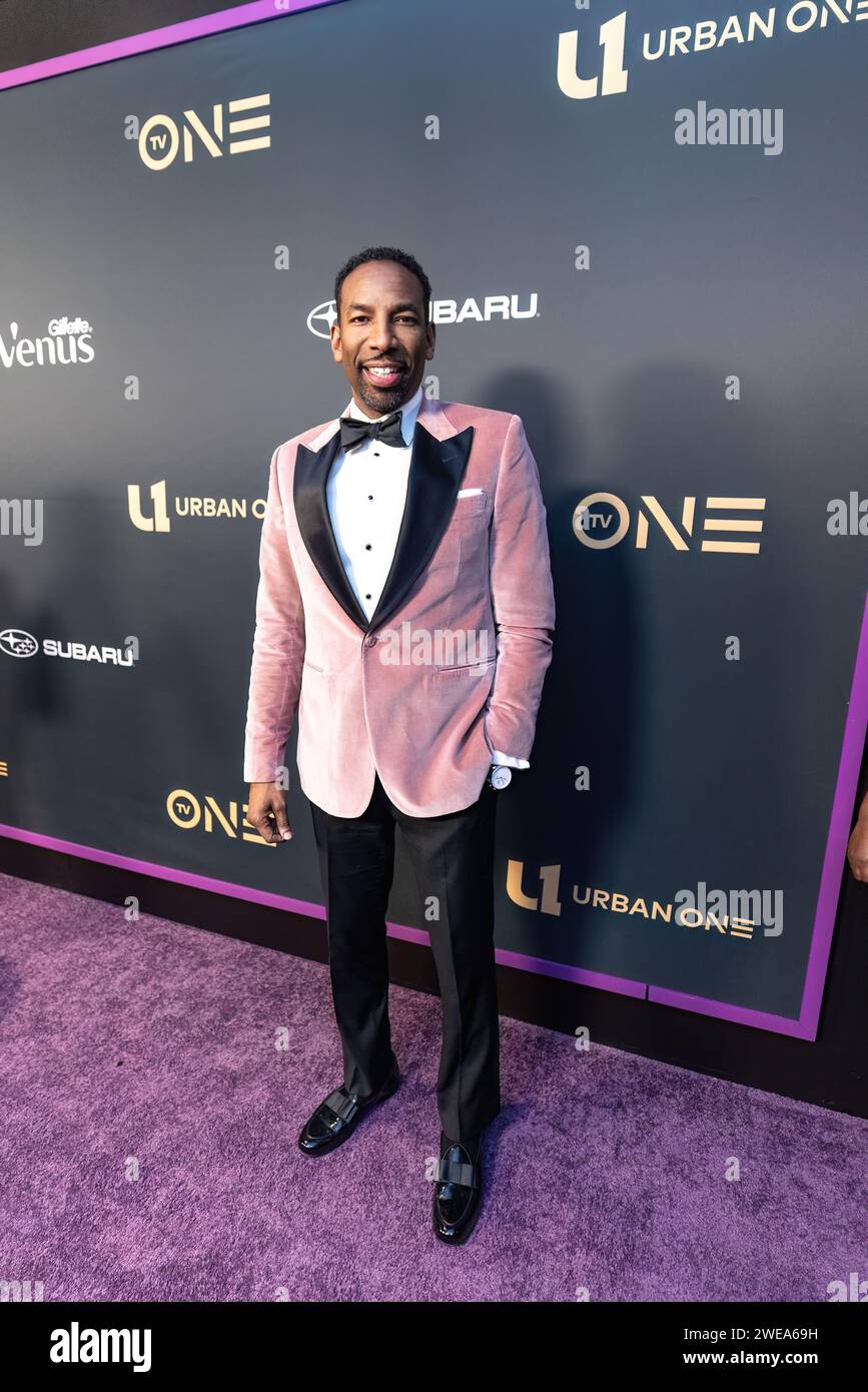 The Mayor of Atlanta Andre Dickens attends the 2024 Urban One Honors ...